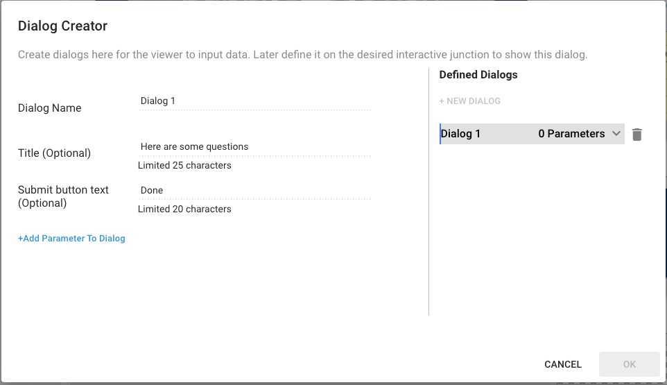 Get Data From Viewers Using Input Dialogs Idomoo Academy